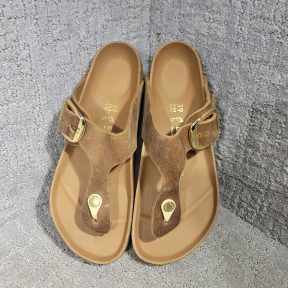 Birkenstock | Shoes | Birkenstock Gizeh Big Buckle Unisex Size 39 L8 M6 ...